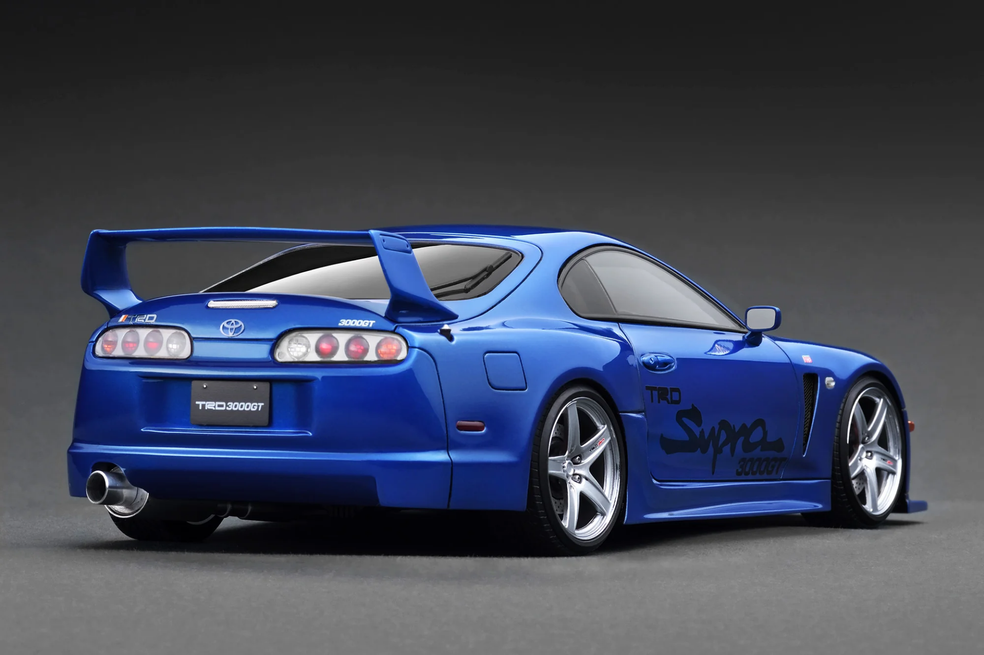 1/18 IGNITION IG3604 Toyota Supra (A80) TRD 3000GT Blue Metallic