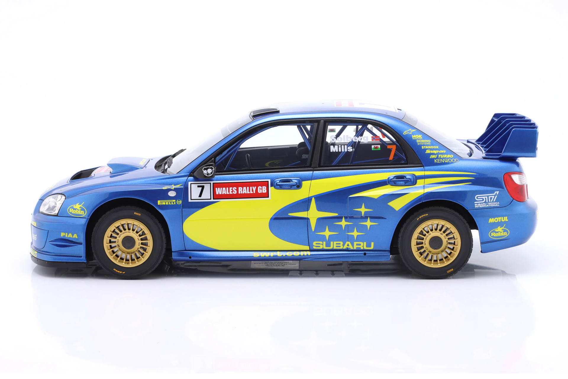 1/12 OTTO - SUBARU - IMPREZA S9 WRC03 N 7 WINNER RALLY WALES GB 2003 ...
