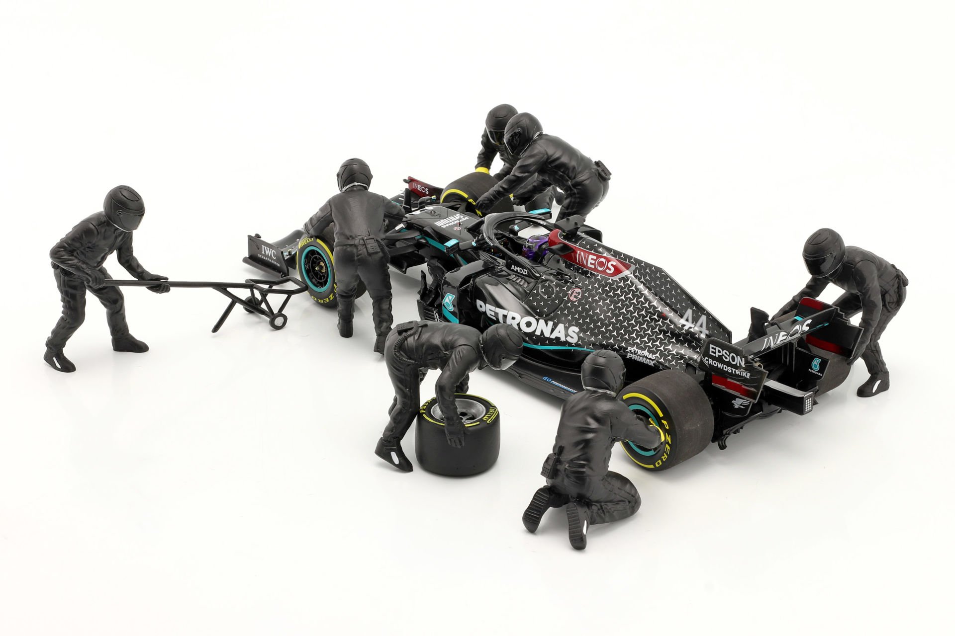 formula 1 Pit Crew characters set #2 Team Black 1:18 American Diorama