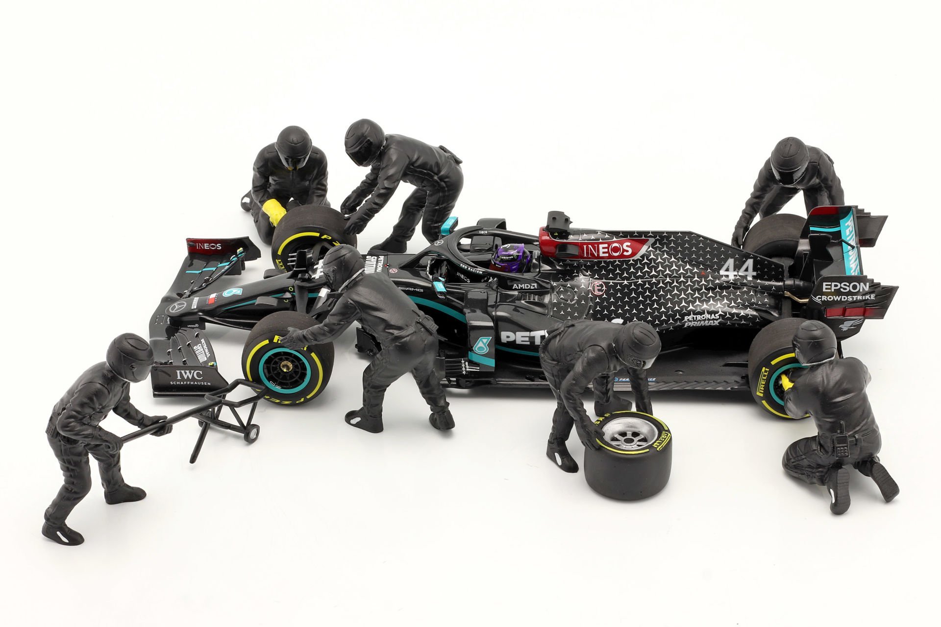 formula 1 Pit Crew characters set #2 Team Black 1:18 American Diorama