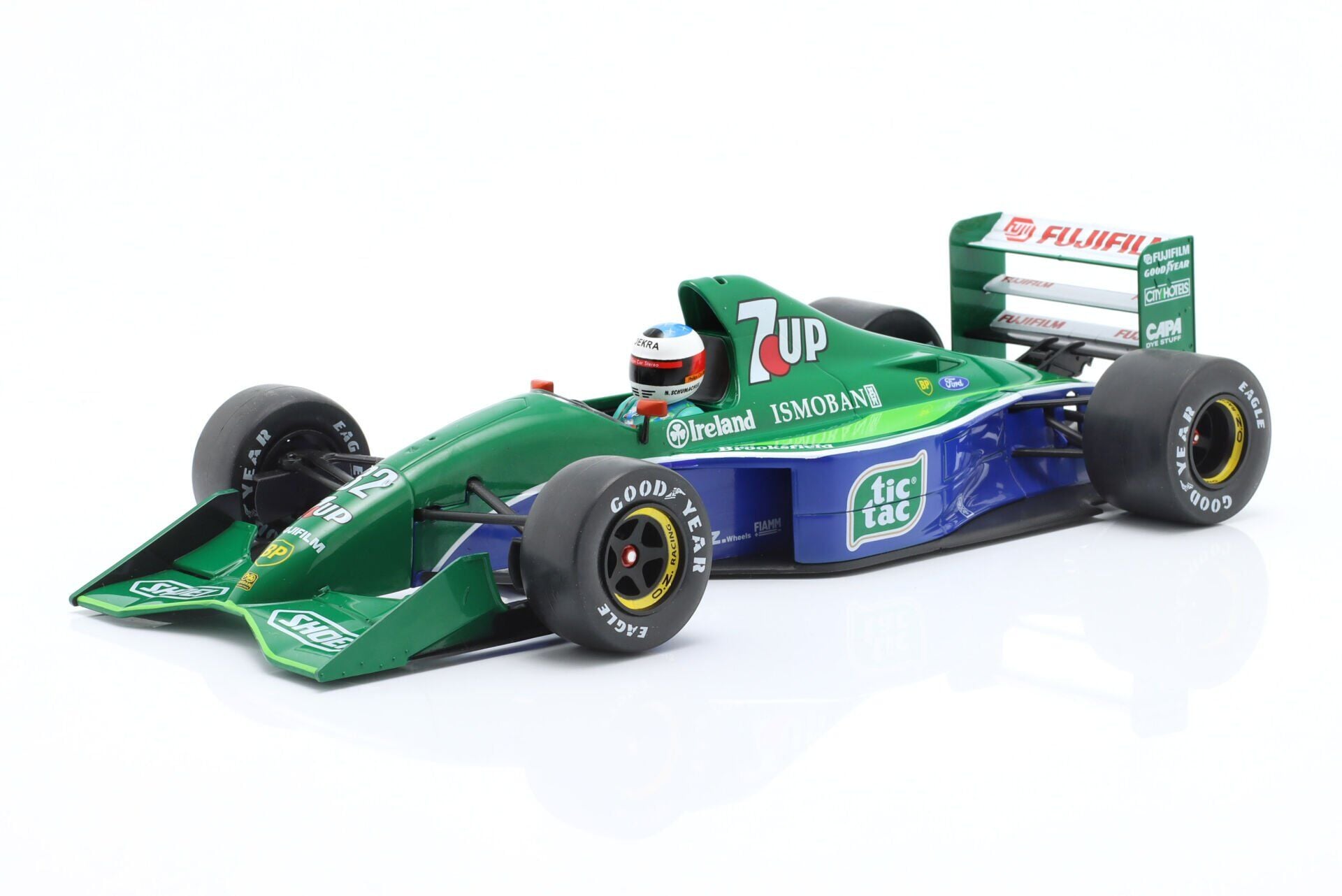 WERK83 - JORDAN - F1 191 TEAM 7UP JORDAN N 32 FIRST F1 RACE BELGIUM GP ...