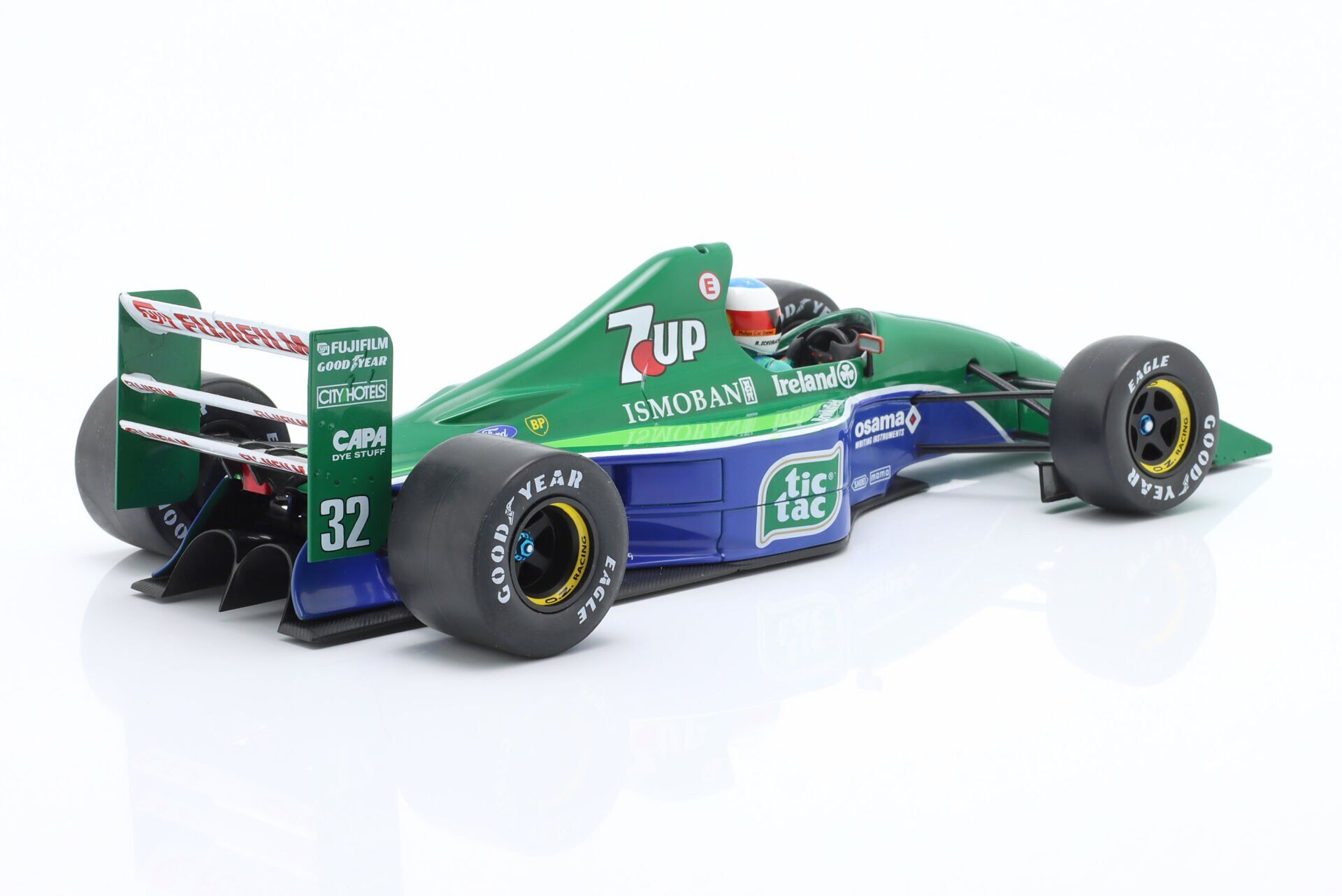 WERK83 - JORDAN - F1 191 TEAM 7UP JORDAN N 32 FIRST F1 RACE BELGIUM GP ...