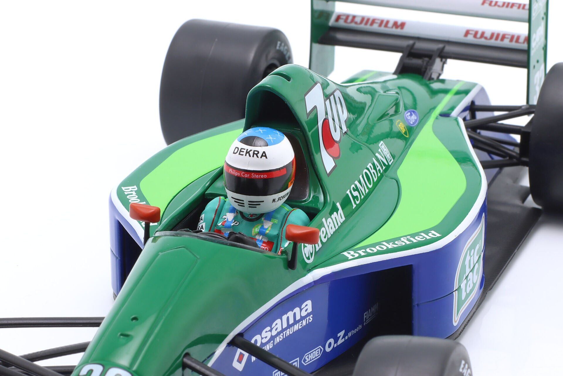 WERK83 - JORDAN - F1 191 TEAM 7UP JORDAN N 32 FIRST F1 RACE BELGIUM GP ...