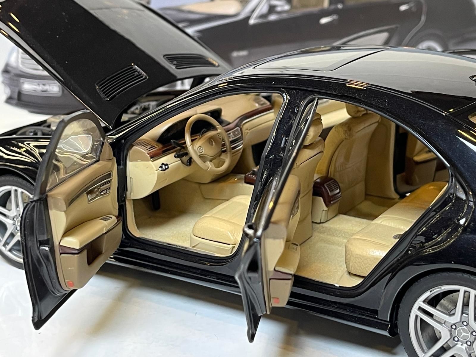 AUTOART - MERCEDES BENZ - S-CLASS S63 AMG 2008