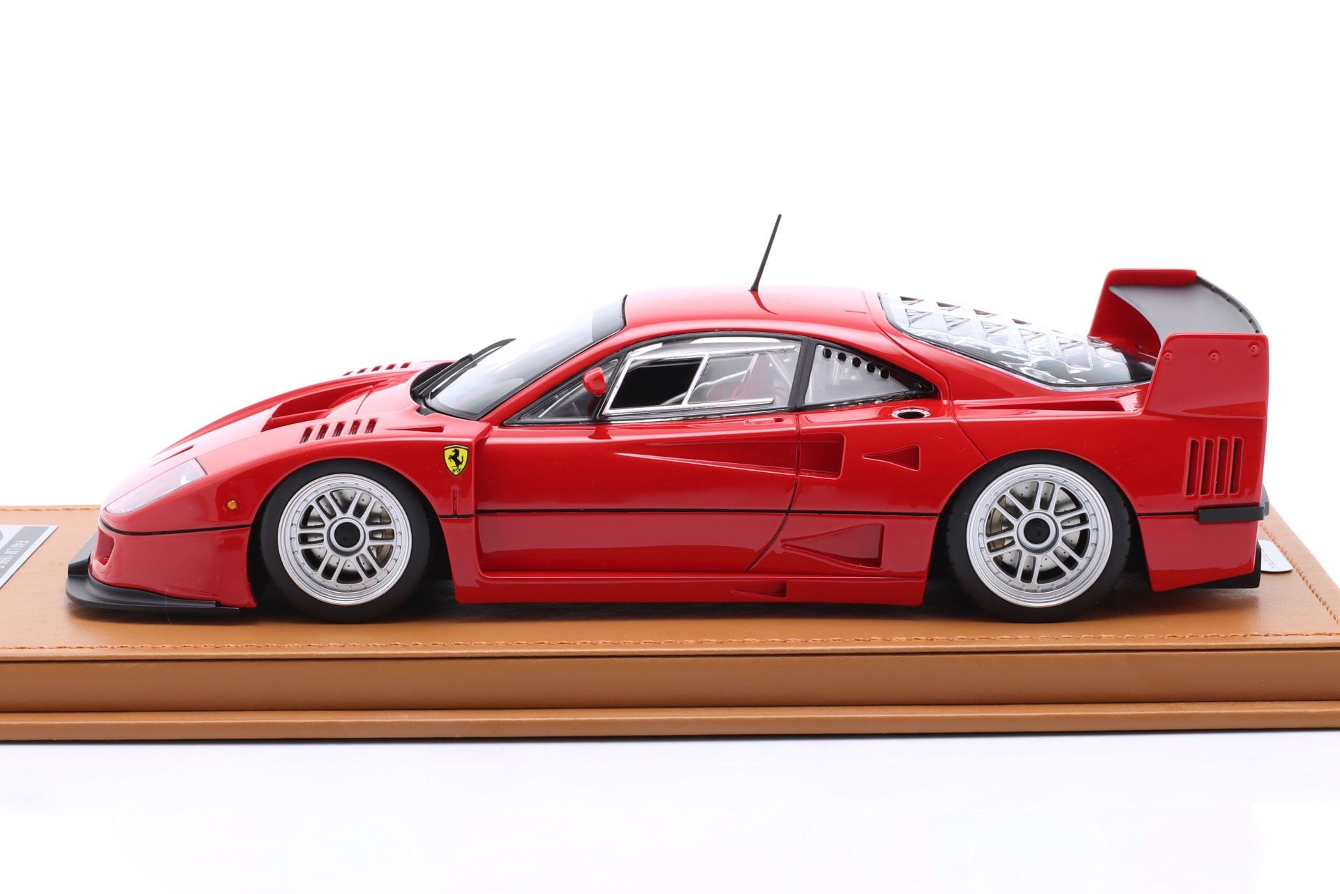 TECNOMODEL - FERRARI - F40 LM PRESS VERSION 1996 - BBS SILVER WHEELS