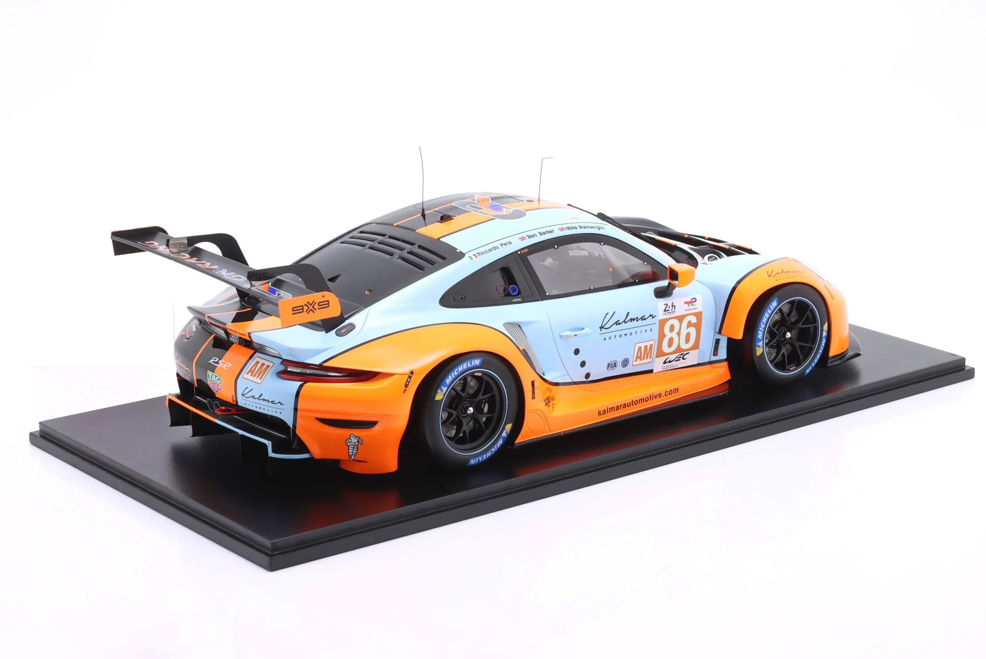 1/12 SPARK-MODEL - PORSCHE - 911 991-2 RSR-19 4.2L TEAM GR RACING GULF ...